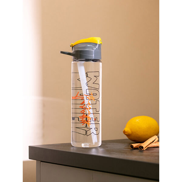 Yazı Baskılı Erkek Matara