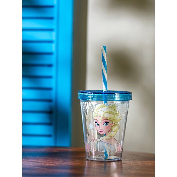 Frozen Lisanslı Pipetli Bardak 450 Ml