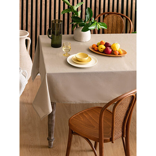Düz Pamuklu Masa Örtüsü 150x200