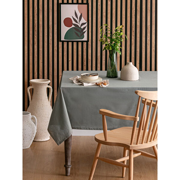 Düz Pamuklu Masa Örtüsü 150x200