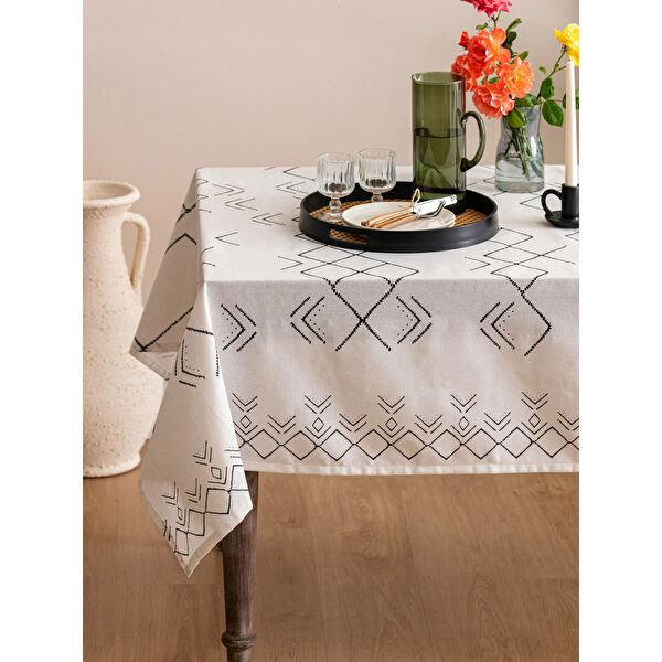 Baskılı Masa Örtüsü 150x220 Cm