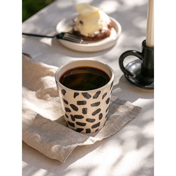 Desenli Seramik Bardak 210 Ml