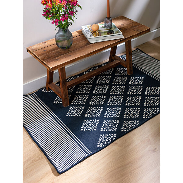 Çizgili Çift Taraflı Halı 70x140 Cm Çizgili Çift Taraflı Halı 70x140 Cm