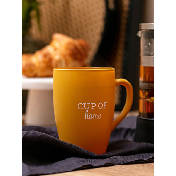 Yazı Baskılı Cam Kupa 365 Ml