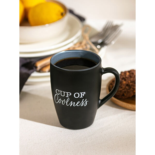 Yazı Baskılı Cam Kupa 365 Ml