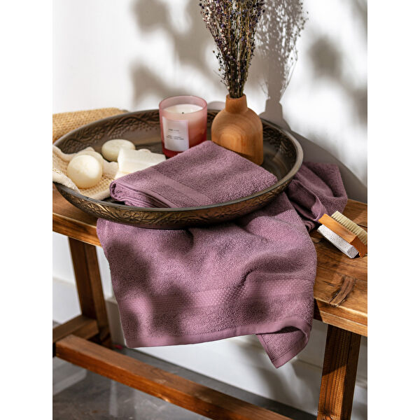 Düz Bukle Banyo Havlusu 2'li Düz Bukle Banyo Havlusu 2'li