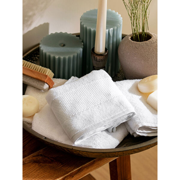 Düz Pamuklu El Havlusu 30x50 Cm