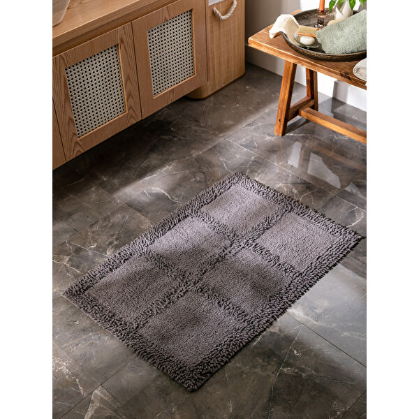 Geometrik Desenli Banyo Paspası 60x90 Cm Geometrik Desenli Banyo Paspası 60x90 Cm