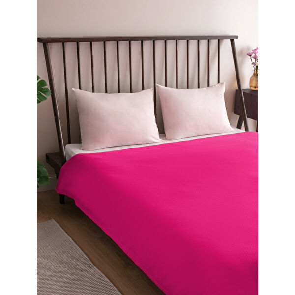 Düz Pamuklu Çift Kişilik Pike 200x230 Cm