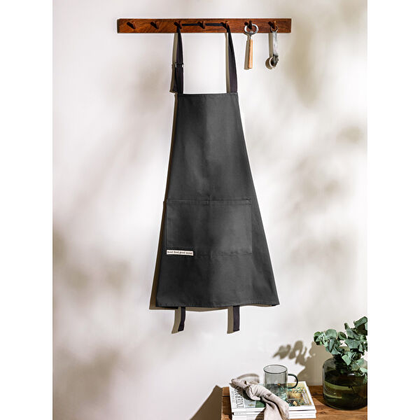 Yazı Baskılı Pamuklu Mutfak Önlüğü Yazı Baskılı Pamuklu Mutfak Önlüğü