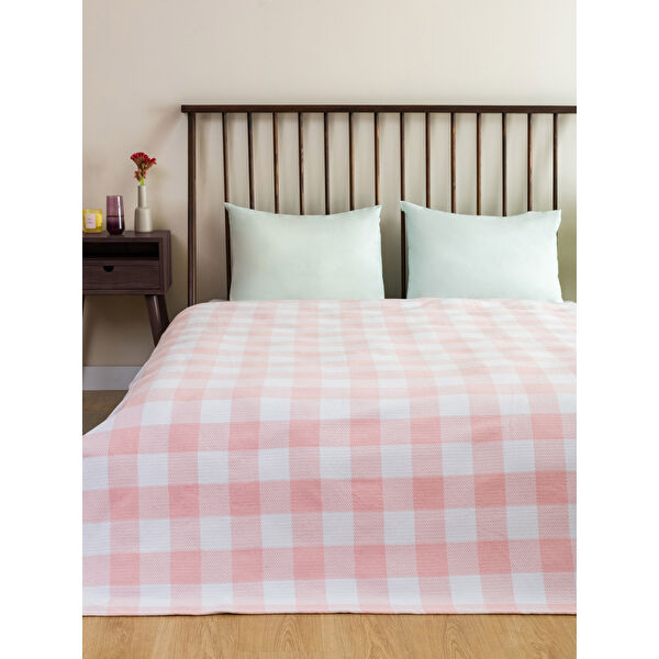 Ekose Desenli Çift Kişilik Pike 200x220 Cm Ekose Desenli Çift Kişilik Pike 200x220 Cm
