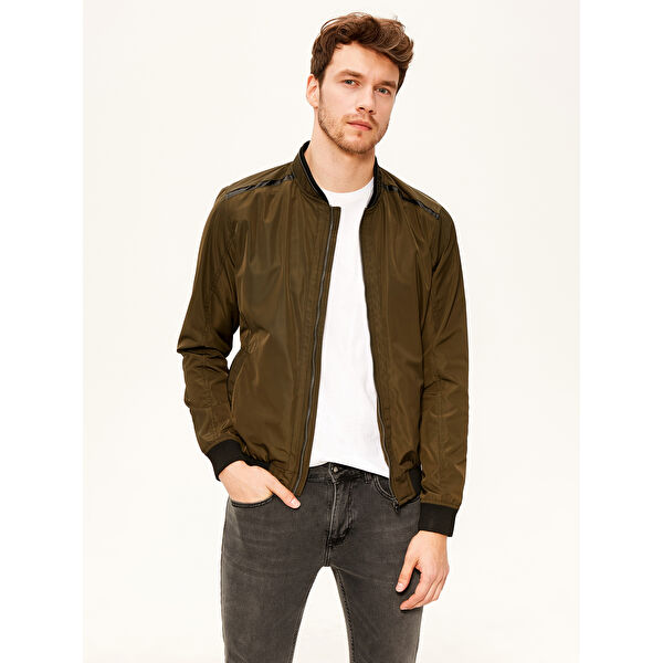 LCW VISION Slim Fit Bomber Erkek Mont LCW VISION Slim Fit Bomber Erkek Mont