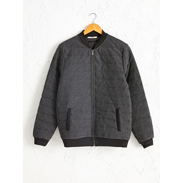 LCW VISION Slim Fit Kapitone Desenli Bomber Mont LCW VISION Slim Fit Kapitone Desenli Bomber Mont