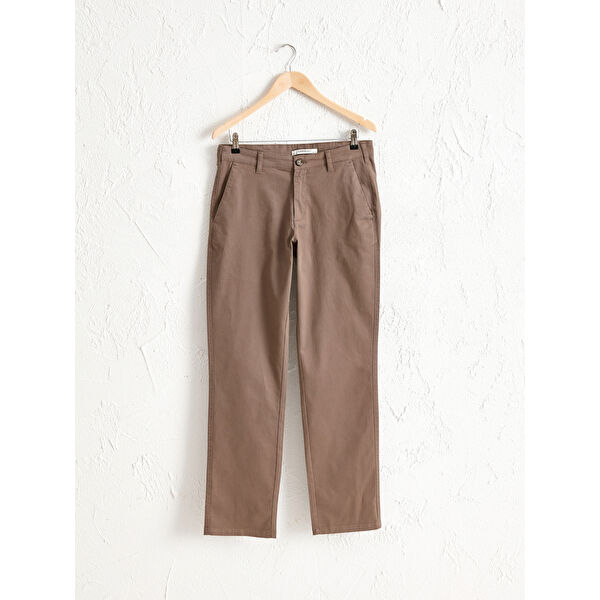 Normal Kalıp Gabardin Chino Pantolon