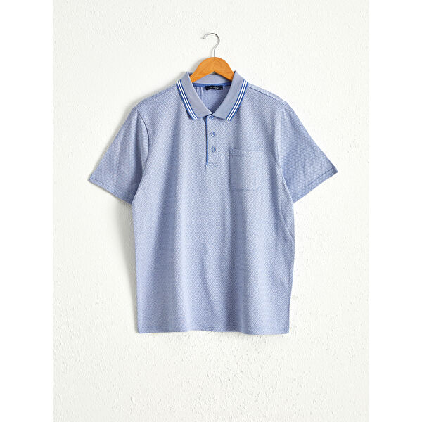 Merserize Polo Yaka Kısa Kollu Erkek Tişört