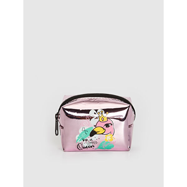 Baskılı Parlak Bozuk Para Cüzdanı