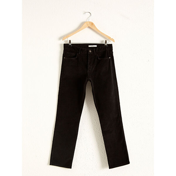 Standart Kalıp Kadife Erkek Chino Pantolon