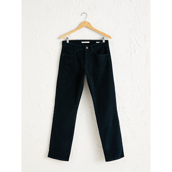 Standart Kalıp Kadife Erkek Chino Pantolon