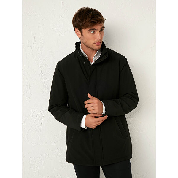 LCW CLASSIC Standart Kalıp Dik Yaka Kalın Erkek Rüzgarlık