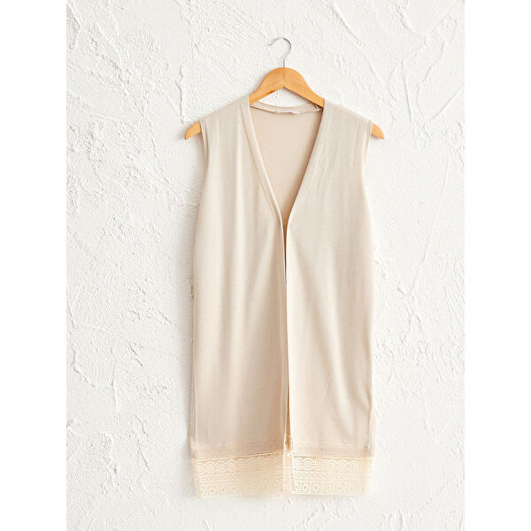 LCW GRACE Kolsuz Kadın İnce Triko Yelek LCW GRACE Kolsuz Kadın İnce Triko Yelek