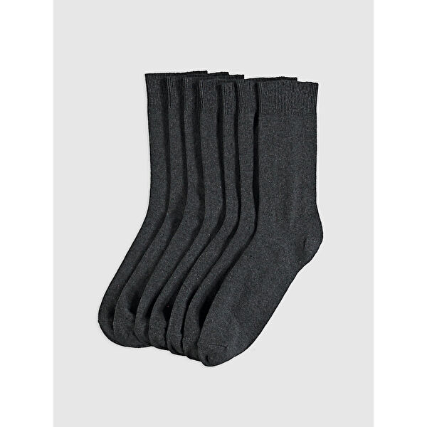 Organik Pamuklu Soket Çorap 7'li