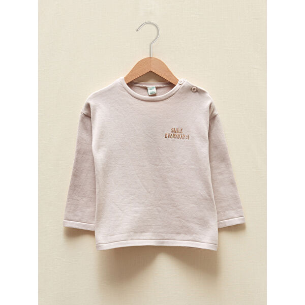 Erkek Bebek Organik Pamuklu Triko Kazak