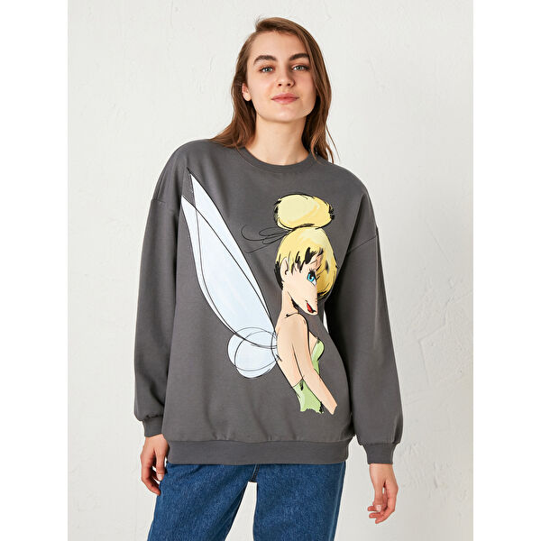 Tinker Bell Baskılı Sweatshirt Tinker Bell Baskılı Sweatshirt
