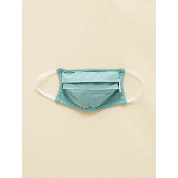 Çocuk Organik Pamuklu Yıkanabilir Yüz Maskesi