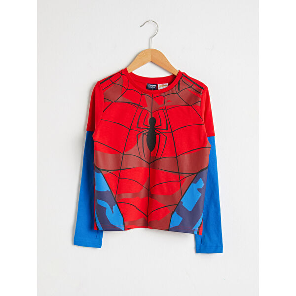 Erkek Çocuk Spiderman Baskılı Tişört