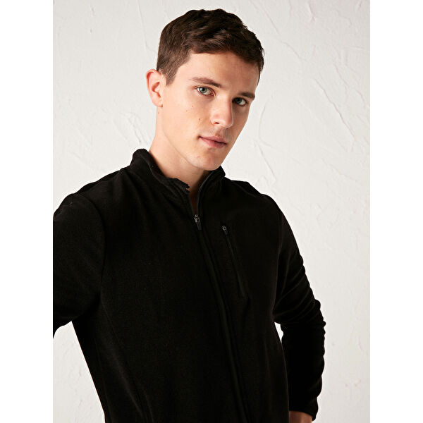 Standart Kalıp Aktif Spor Polar Hırka