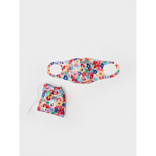 Kız Çocuk Yıkanabilir Yüz Maskesi