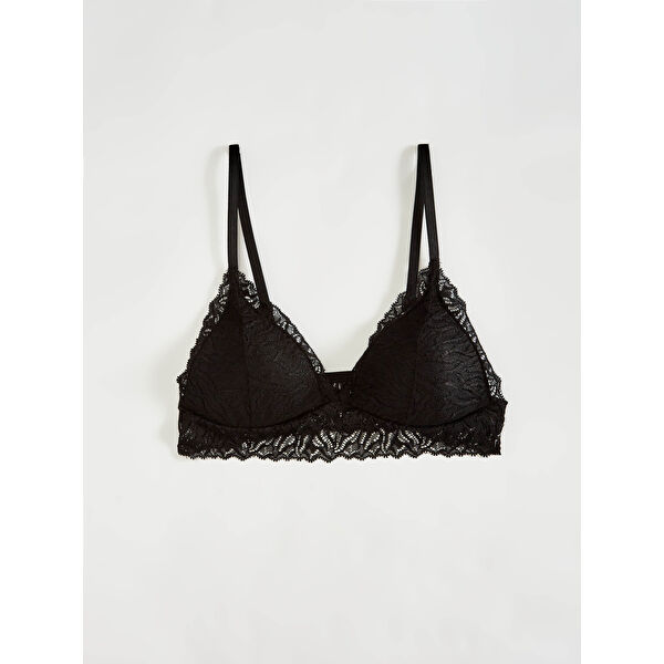 Dantel Detaylı Bralet Sütyen