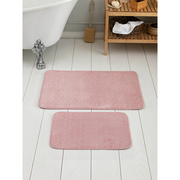 Desenli Banyo Paspası 2'li