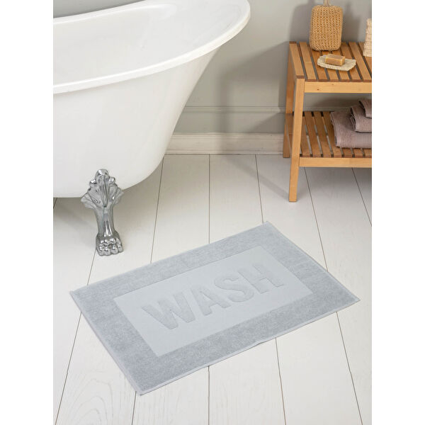 Slogan Baskılı Banyo Paspası 50x70 Cm