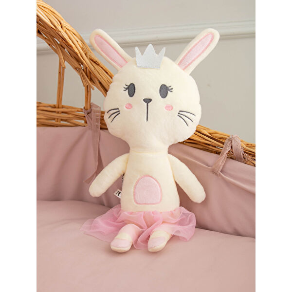 Nakış Detaylı Pelüş Dolgulu Tavşan Bebek Kırlent Nakış Detaylı Pelüş Dolgulu Tavşan Bebek Kırlent