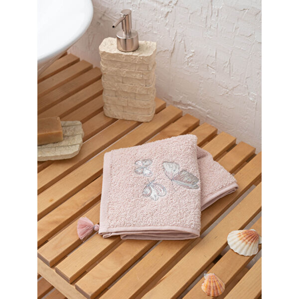 Nakış Detaylı Püsküllü El Havlusu 30x50 Cm