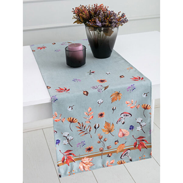 Çiçek Baskılı Petek Runner 45x150 Cm Çiçek Baskılı Petek Runner 45x150 Cm