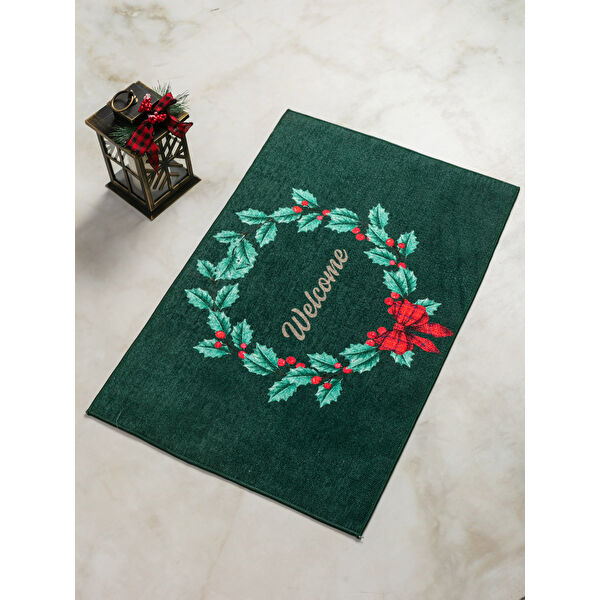 Yılbaşı Temalı Baskılı Kapı Önü Paspası 50x80 Cm Yılbaşı Temalı Baskılı Kapı Önü Paspası 50x80 Cm