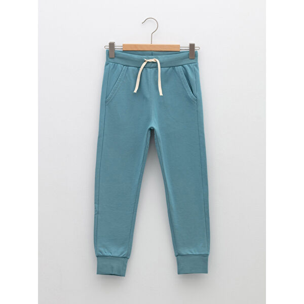 Beli Lastikli Basic Erkek Çocuk Jogger Eşofman Altı