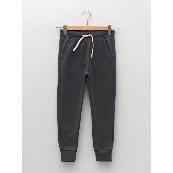 Beli Lastikli Basic Erkek Çocuk Jogger Eşofman Altı Beli Lastikli Basic Erkek Çocuk Jogger Eşofman Altı