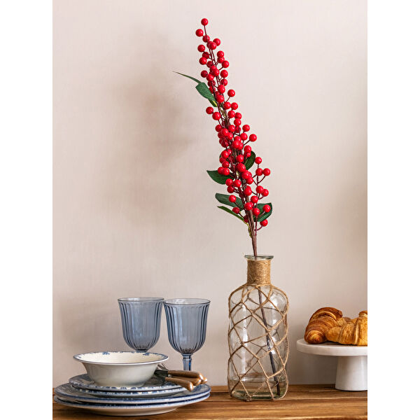 Yılbaşı Temalı Yapay Çiçek 43 Cm Yılbaşı Temalı Yapay Çiçek 43 Cm