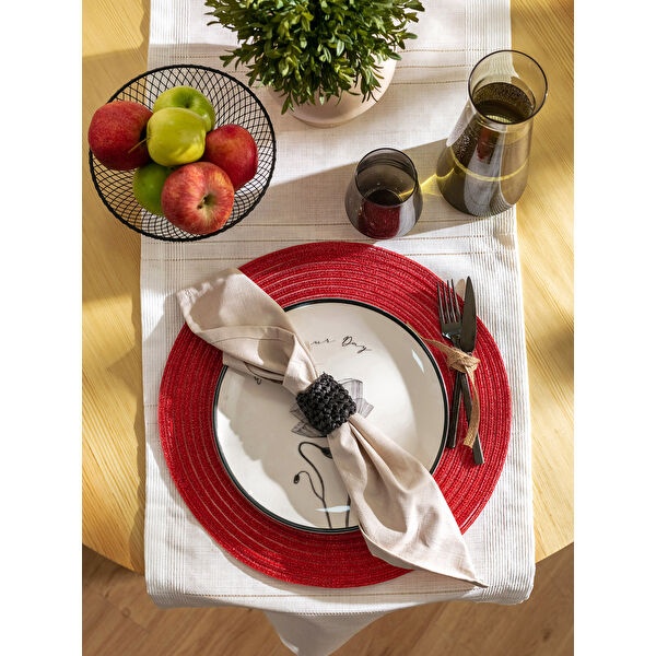 Düz Yuvarlak Amerikan Servis 38x38 Cm Düz Yuvarlak Amerikan Servis 38x38 Cm