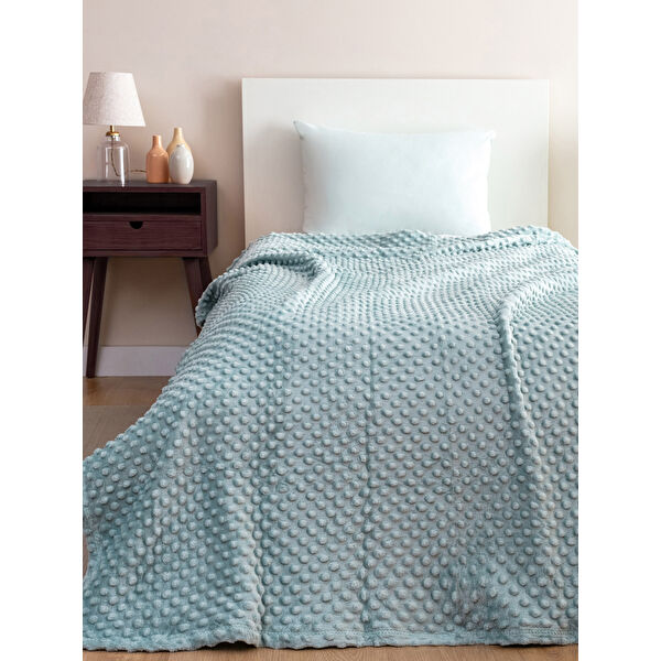 Wellsoft Tomurcuk Desenli Tek Kişilik Battaniye 150x220 Cm