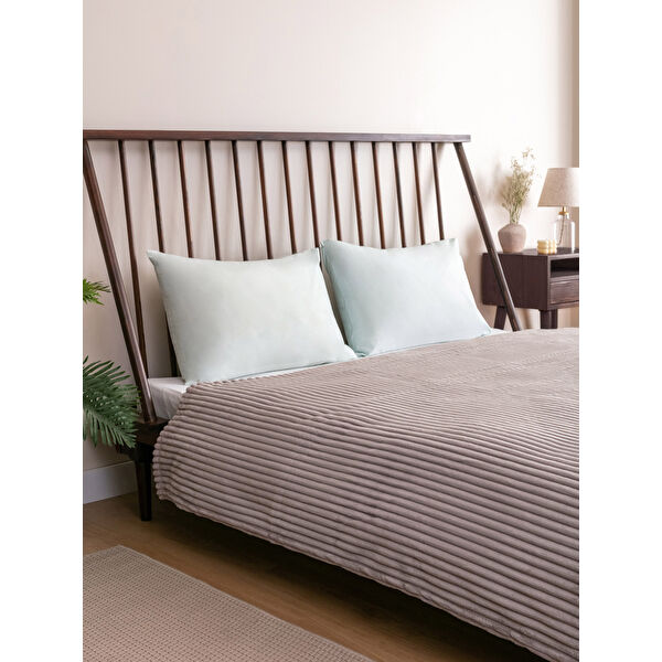 Wellsoft Fitilli Çift Kişilik Battaniye 200x220 Cm