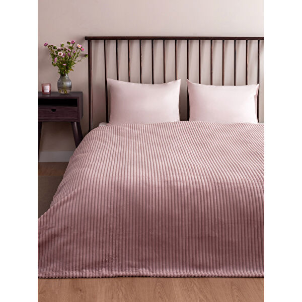 Wellsoft Fitilli Çift Kişilik Battaniye 200x220 Cm