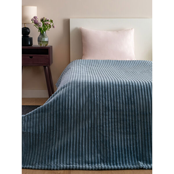 Wellsoft Fitilli Tek Kişilik Battaniye 150x200 Cm Wellsoft Fitilli Tek Kişilik Battaniye 150x200 Cm