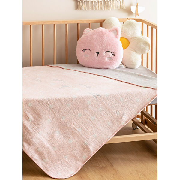 Desenli Bebek Battaniye 100x120 Cm