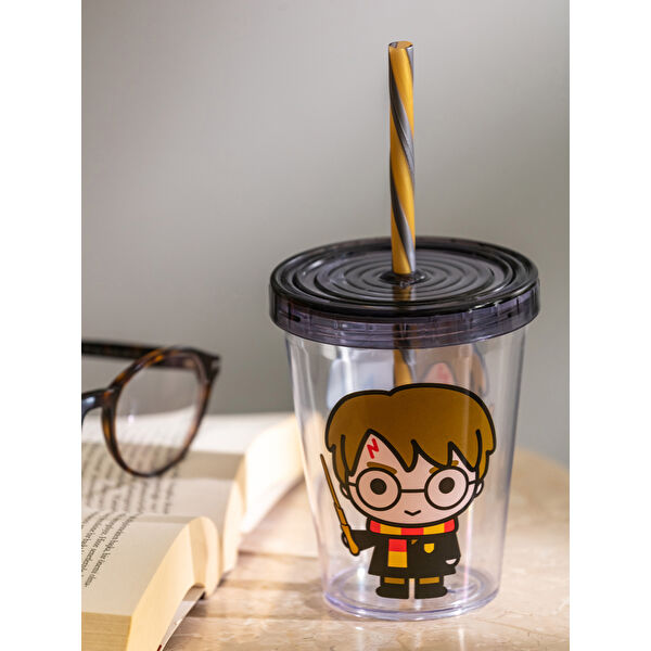 Harry Potter Lisanslı Pipetli Bardak 450 Ml