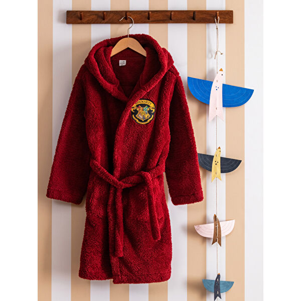 Harry Potter Lisanslı Kapüşonlu Çocuk Sabahlık Harry Potter Lisanslı Kapüşonlu Çocuk Sabahlık