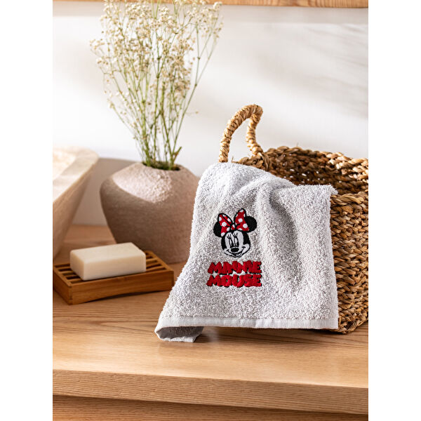 Minnie Mouse Lisanslı Pamuklu Kız Çocuk El Havlusu 30x50 Cm Minnie Mouse Lisanslı Pamuklu Kız Çocuk El Havlusu 30x50 Cm